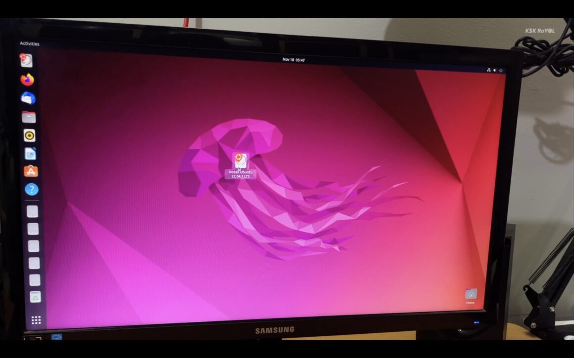 RUN Ubuntu From USB Drive With Persistence Storage