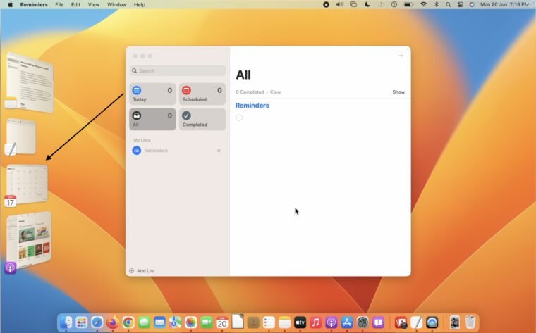 How to Use Stage Manager in macOS Ventura