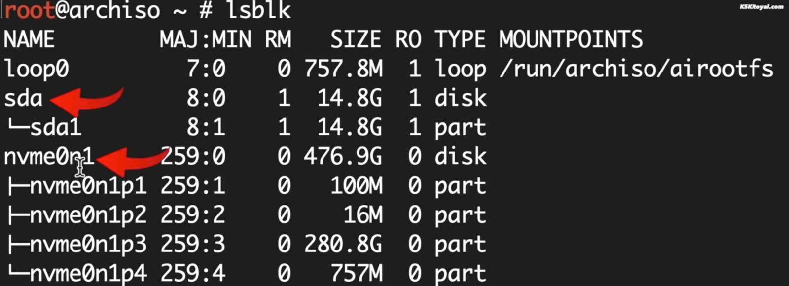 How to Dual Boot Arch Linux and Windows 11 (2024) ‣ KSKRoyal