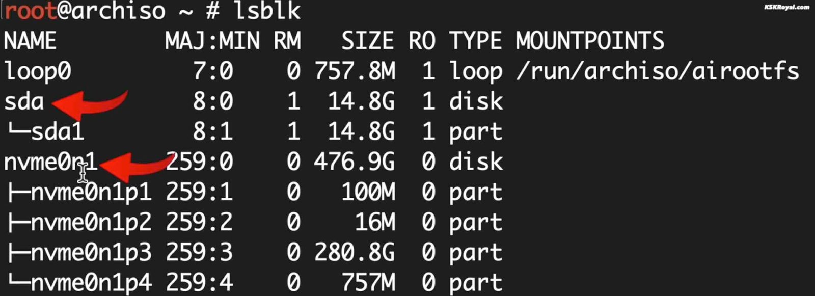 How to Dual Boot Arch Linux and Windows 11 (2024) ‣ KSKRoyal